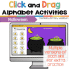 Halloween Digital Phonics Click and Drag Practice