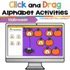 Halloween Digital Phonics Click and Drag Practice