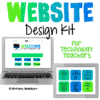 Class Website Design Kit Blue Green Theme