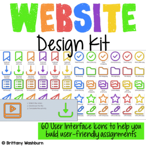 Class Website Design Kit Technology Theme