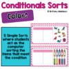 Conditional Color Digital Sorts - Beginner Computer Science
