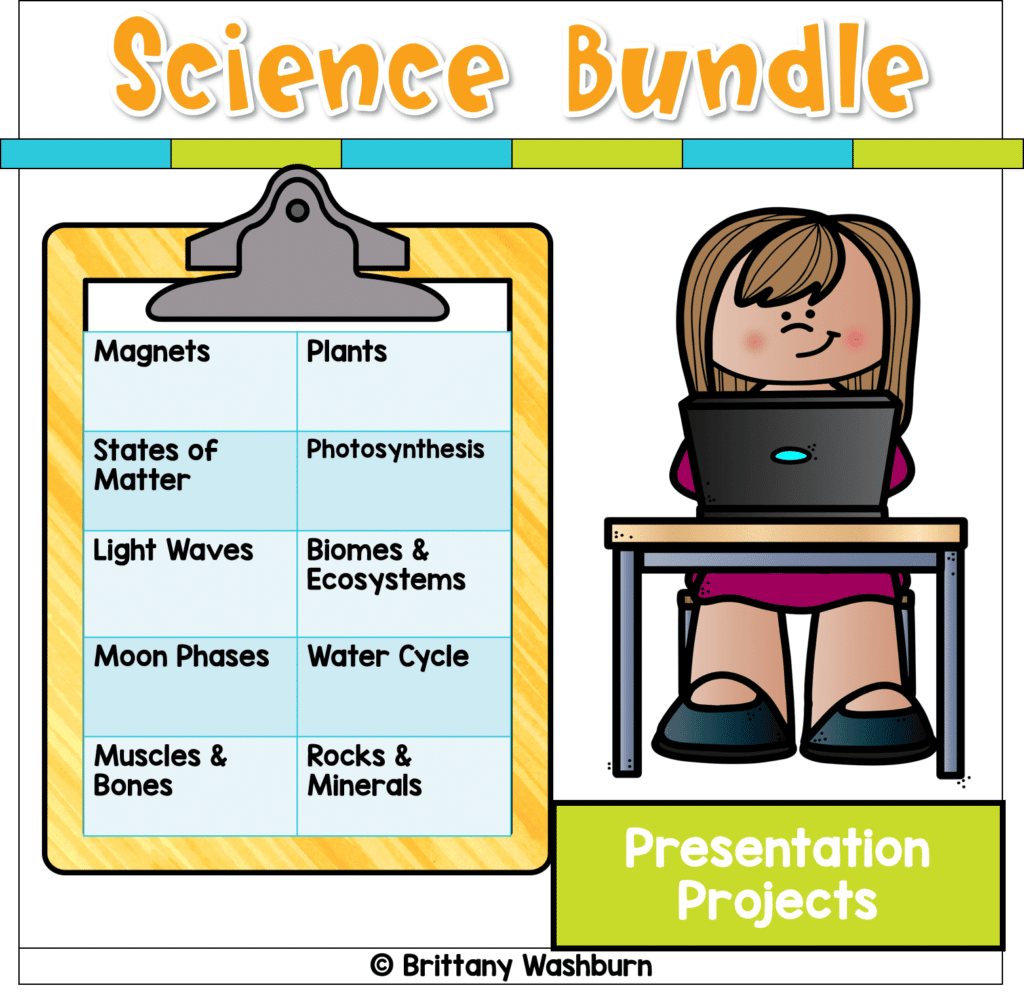 Presentation Projects Science Bundle