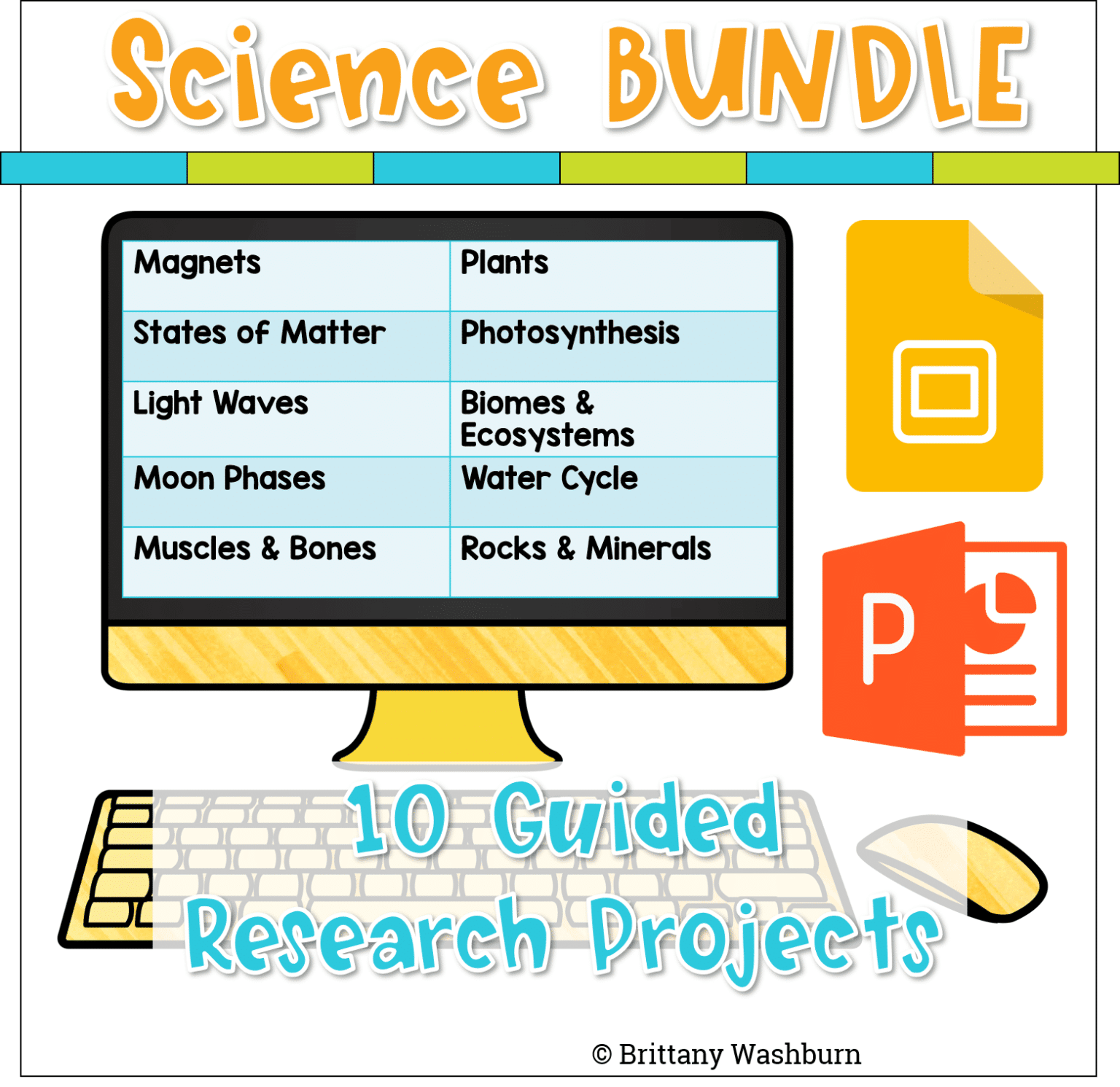 Guided Research Projects Science Bundle