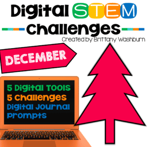 December Digital STEM Challenges