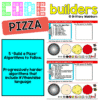 Pizza Code Builders Digital Activities
