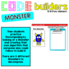 Monsters Code Builders Digital Activities
