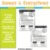 Biomes and Ecosystems Presentation Projects