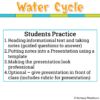 Water Cycle Guided Research Project