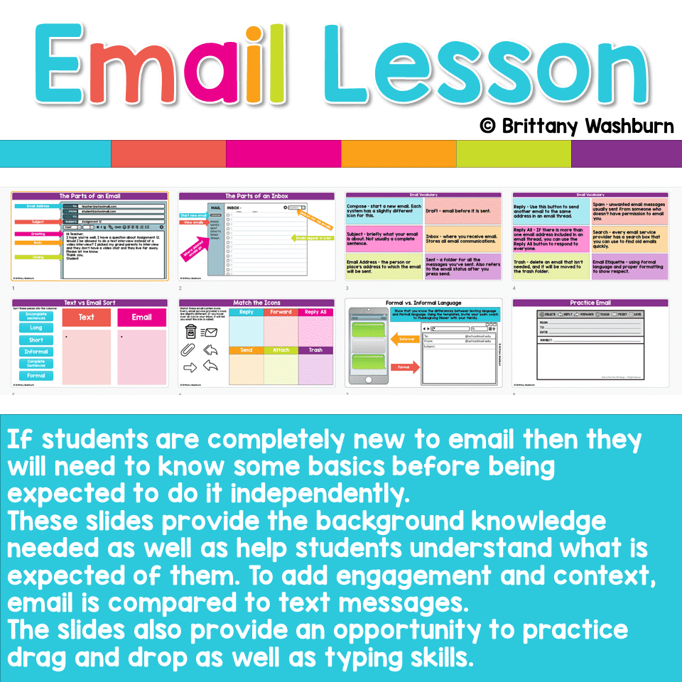 Email Lesson For Elementary Students