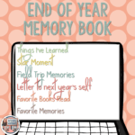 End of Year Digital Activities Memory E-book