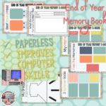 End of Year Digital Activities Memory E-book
