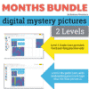 Monthly Themed Digital Mystery Picture Puzzles