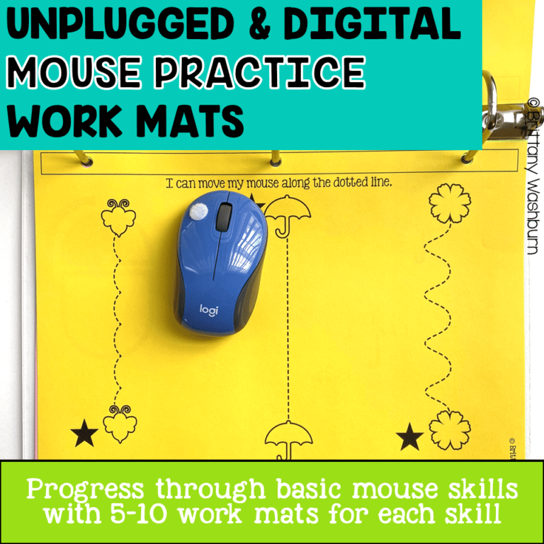 Spring Themed Mouse Practice