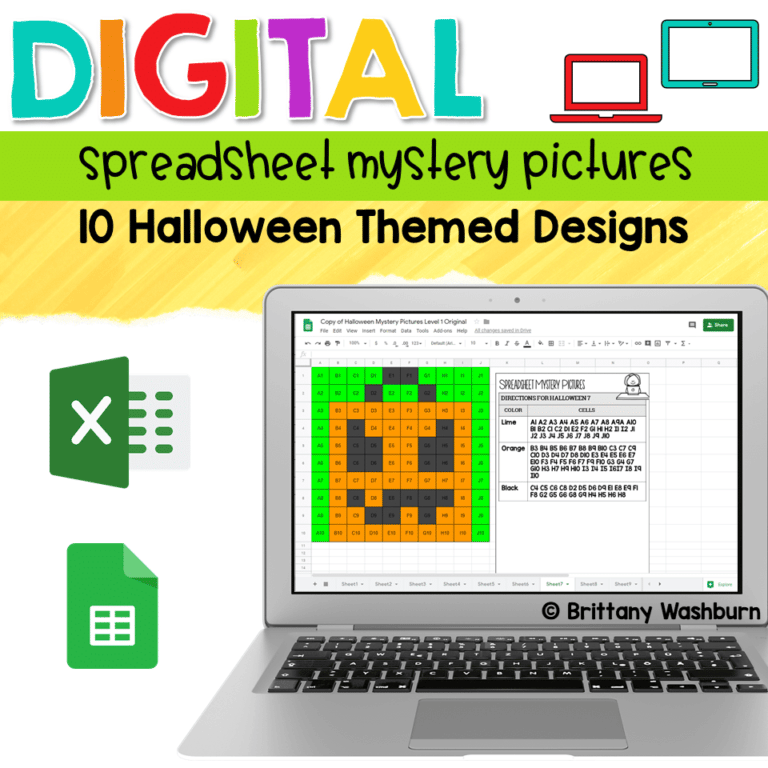 Halloween Activities for the Computer Lab Bundle