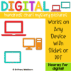 Digital Hundreds Chart Mystery Pictures | Back to School Theme