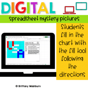 Digital Sheets/Excel Mystery Pictures | Independence Day Theme