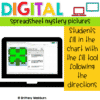 Digital Sheets/Excel Mystery Pictures | St Patrick's Day Theme
