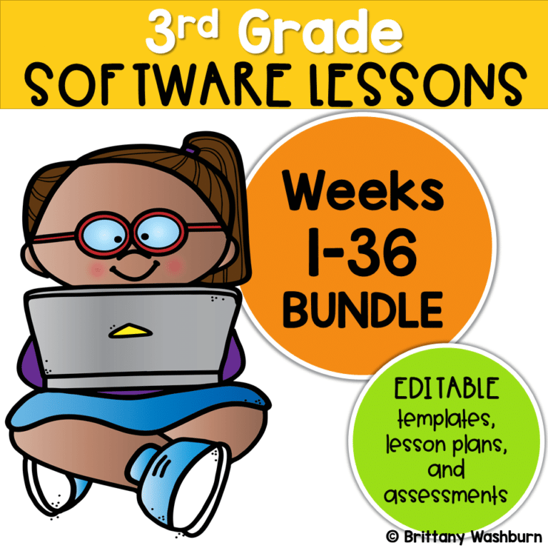 4th Grade Technology Activities Bundle