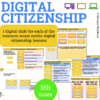 5th Grade Digital Citizenship Activities