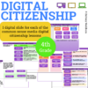 4th Grade Digital Citizenship Activities