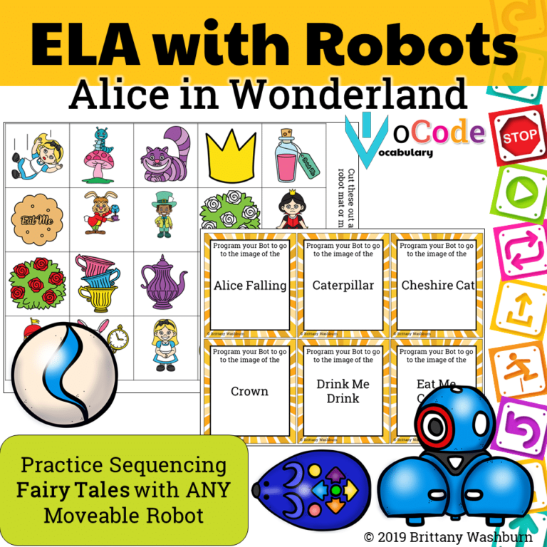 UNPLUGGED CODING FAIRY TALES - Alice in Wonderland