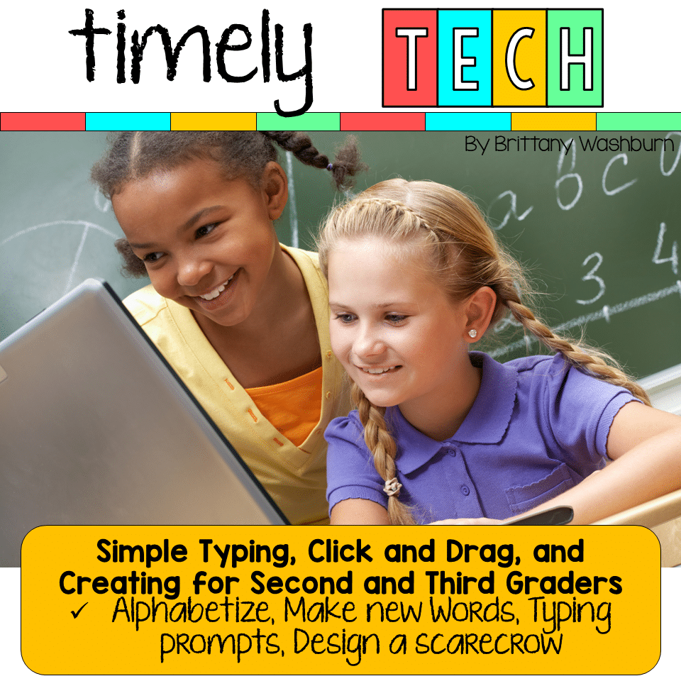 Grades 2-3 Timely Tech: October Themed Computer Lab Lessons