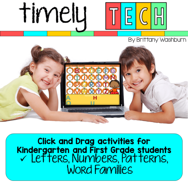 K-1 Timely Tech October Themed Computer Lab Lessons