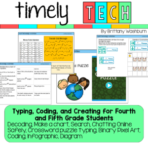 Grades 4-5 Timely Tech: April Themed Computer Lab Lessons