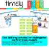 K-1 Timely Tech April Themed Computer Lab Lessons