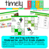 K-1 Timely Tech March Themed Computer Lab Lessons
