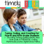 Grades 4-5 Timely Tech: January Themed Computer Lab Lessons