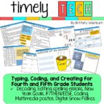 Grades 4-5 Timely Tech: January Themed Computer Lab Lessons
