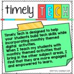 Grades 4-5 Timely Tech: January Themed Computer Lab Lessons