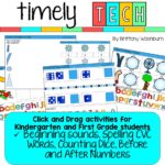 K-1 Timely Tech January Themed Computer Lab Lessons