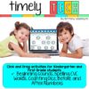 K-1 Timely Tech January Themed Computer Lab Lessons