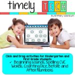 K-1 Timely Tech January Themed Computer Lab Lessons