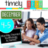 Grades 4-5 Timely Tech: December Themed Computer Lab Lessons