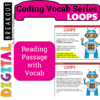 Coding Vocab Digital Breakout: Loops