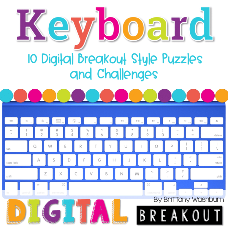 Keyboards Digital Breakout Challenges