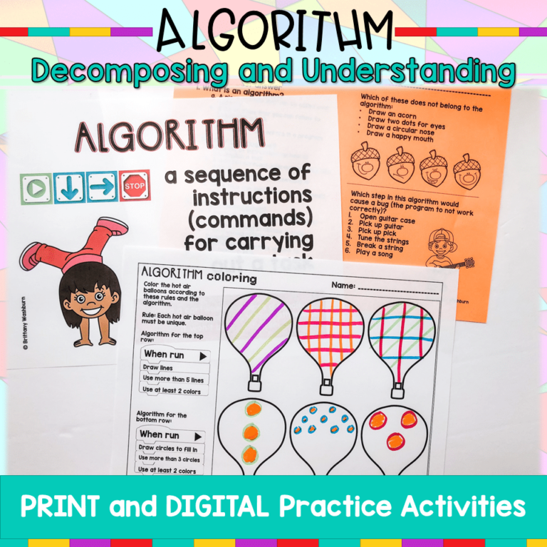 Algorithm Activities