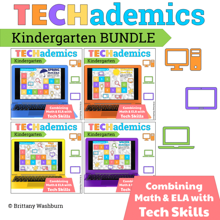 iPad Activities for Kindergarten