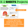 Google Sheets Projects for Grades K-2: 5 Types of Graphs