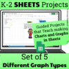 Google Sheets Projects for Grades K-2: 5 Types of Graphs