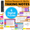Online Research Skills Digital Breakout: Taking Notes