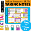 Online Research Skills Digital Breakout: Taking Notes
