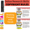 Online Research Skills Digital Breakout: Copyright Rules