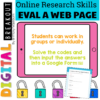 Online Research Skills Digital Breakout: Evaluate a Web Page