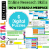 Online Research Skills Digital Breakout: How to Read a Webpage