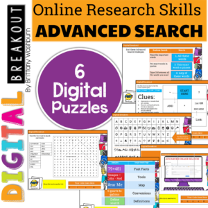 Online Research Skills Digital Breakout: Advanced Search