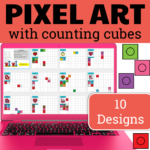 Valentine's Day Pixel Art STEM Challenges